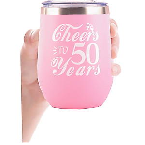 MEANT2TOBE 50th Birthday Gifts for Women,50th Birthday Decorations for Women.