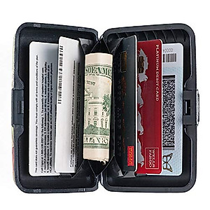 Fig Design Group Armored Wallet RFID Secure Data Theft Protection Credit Card Case (Laurel Burch Fantasticats)