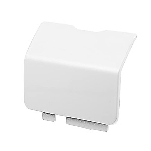 X AUTOHAUX Rear Left Bumper Tow Hook Towing Eye Cover for Mazda 6 2013 2014 2015 2016 2017 2018 White Trailer Cap Replacement GJR950EL1