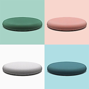 Chair Pads for Dining Chairs 18x18, Indoor Seat Cushions for Dining Chairs, Kitchen Chair Cushions Large, Washable Seat Pads for Dining Room Chairs with Disassemblable Cover Wine Red