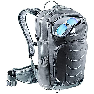 deuter Unisex – Adult's Attack 22 EL Bicycle Backpack with Protector, Graphite Shale, 22 L