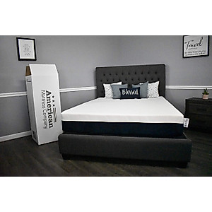 Made in The USA 10" Graphite Infused Memory Foam Mattress Sleeps Cooler (Cal King)