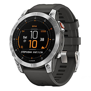 Garmin 010-02582-00 epix Gen 2 Premium Active Smartwatch Slate Steel Bundle with 2 YR CPS Enhanced Protection Pack