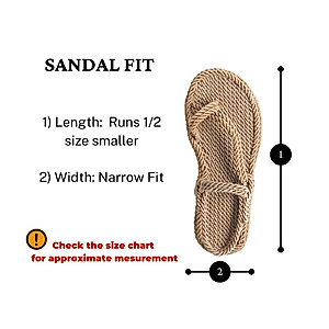 Women's Sandals - Handmade Rope Sandals, JC, Gladiator Style| Beach and Casual Wear |Stylish, Comfortable, Breathable-Bronze