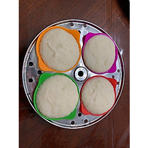 Silicone Idli Liners, Set of 16