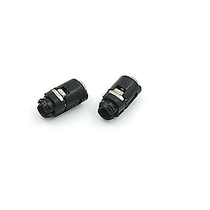 Replacement Rotating Shaft Spindle Hinge Axis for GBA SP for Gameboy Advance SP (2X Black)