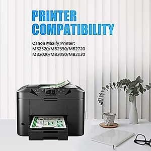 Miss Deer 1200XL Pigment Ink Cartridges Compatible for Canon PGI-1200XL PGI 1200 XL,Work with Canon Maxify MB2720 MB2050 MB2350 MB2320 MB2020 MB2120 (2BK,2C,2M,2Y) 8 Pack