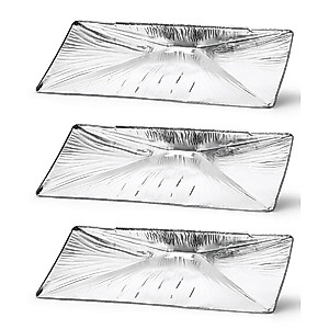 Napoleon Grills 62020 Liner for Rogue 425 Models-Pack of 3 Grill Drip Pans, Silver