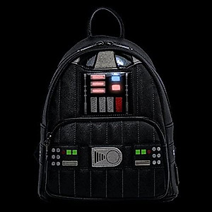 Loungefly Star Wars Darth Vader Light Up Cosplay Women's Double Strap Shoulder Bag Purse