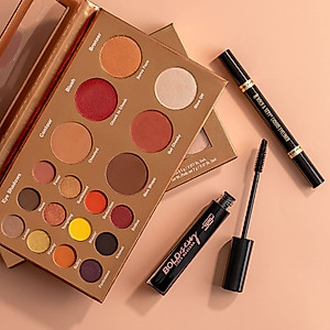 Black Radiance Bold & Sexy Fiber Mascara Black (Pack of 2)