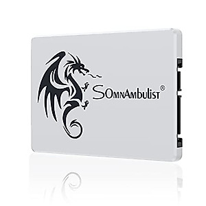 Somnambulist 2tb 120gb sata ssd Disk Built-in Hard Drive Suitable for Desktop Notebook Computers 960gb 240gb 60gb 480gb (White Dragon 60GB)