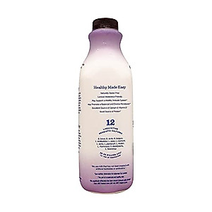 Lifeway Organic Whole Milk Kefir, Coconut Honey, 32 Ounce, 11g Protein, 12 Live Active Cultures