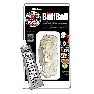Flitz PB101-50 PB101-50 Original Buff Ball - 5",1 Pack