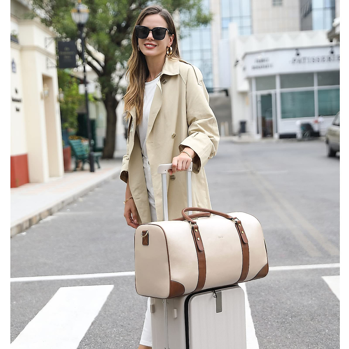 CLUCI Backpack Purse+Duffel Bag for Travel