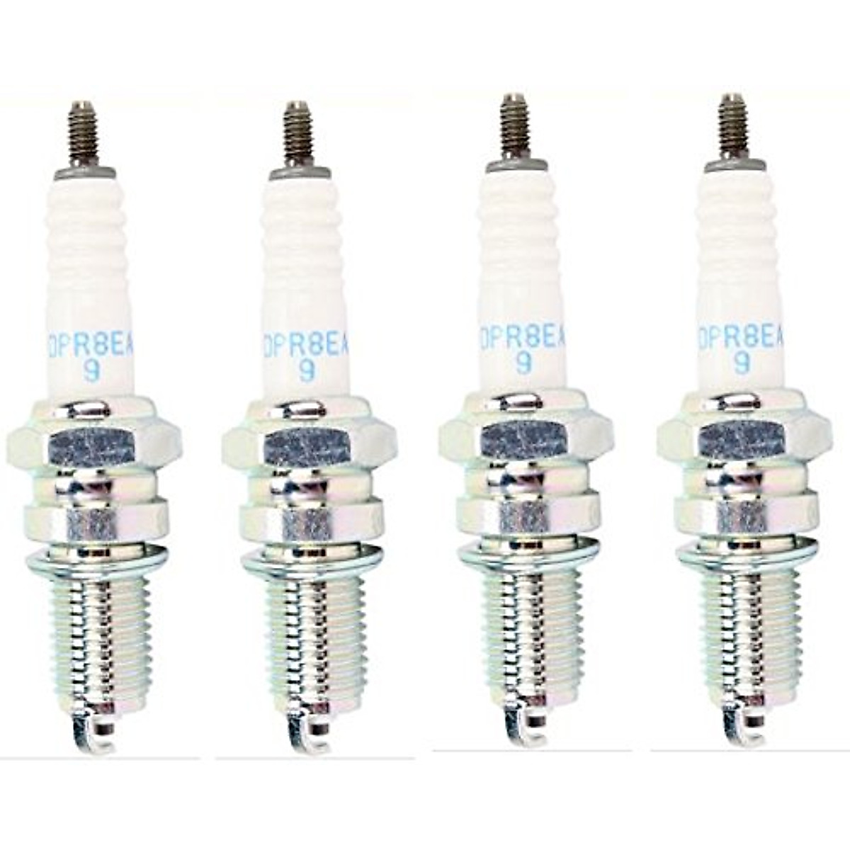 NGK (4929) DPR8EA-9 Spark Plug - Pack of 4