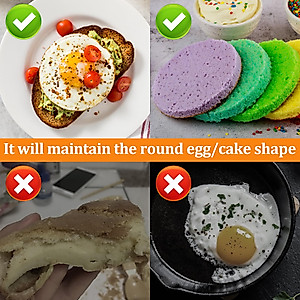 8Pcs Air Fryer Egg Mold Silicone Egg Boiler Mold Cup Nonstick Egg Poacher Cups Temperature Resistant Egg Poaching Cup Multifunctional Microwave Egg Cooker Dishwasher Safe Egg Bite Maker for Oven US