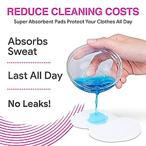 Large Underarm Sweat Pads for Women - Armpit Sweat Pads for Women and Men [100 PCS], Under Arm Sweat Pad for Hyperhidrosis and Sweating – Dress Shields/Guards for Armpit Protection