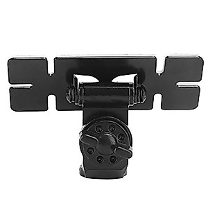 EBTOOLS Antenna Mount Bracket, Stainless Steel Universal Car Antenna Mount Clip, 2 Axle Adjustment, Used for Large VHF/UHF and Medium HF Antenna