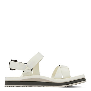 Columbia Women's Alava Sport Sandal, Snowcap/Light Cloud, 8