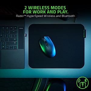 Razer Orochi V2 Mobile Wireless Gaming Mouse: Ultra Lightweight - 2 Wireless Modes - Up to 950hrs Battery Life - Mechanical Mouse Switches - 5G Advanced 18K DPI Optical Sensor - Strike Edition