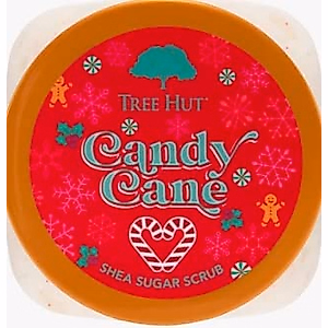 Tree Hut Holiday Candy Cane Shea Sugar Scrub, 18 oz (SET OF 2)