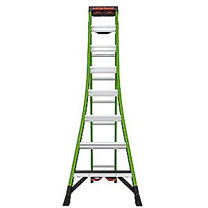 Little Giant Ladder Systems 13908-071 King Kombo 3-in-1 Ladder, 8 Ft, Green