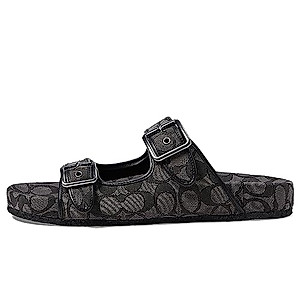 Coach Signature Buckle Strap Sandal Multi 8 D (M)