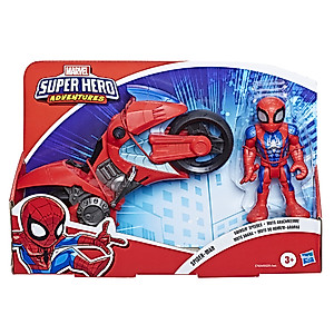Playskool Heroes Sha Mega Mini Motorcycle Spiderman