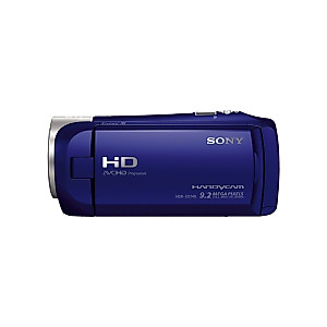Sony HDRCX240/L Video Camera with 2.7-Inch LCD (Blue) (Renewed)