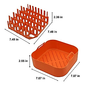 Bacon Rack for Oven, Nonstick Bacon Maker Microwave Tray, Air Fryer Silicone Bacon Cooker Rack, Microwave Cookware Bacon Baker, Universal Kitchen Accessories for Sausage, Pizza Rolls Cooker