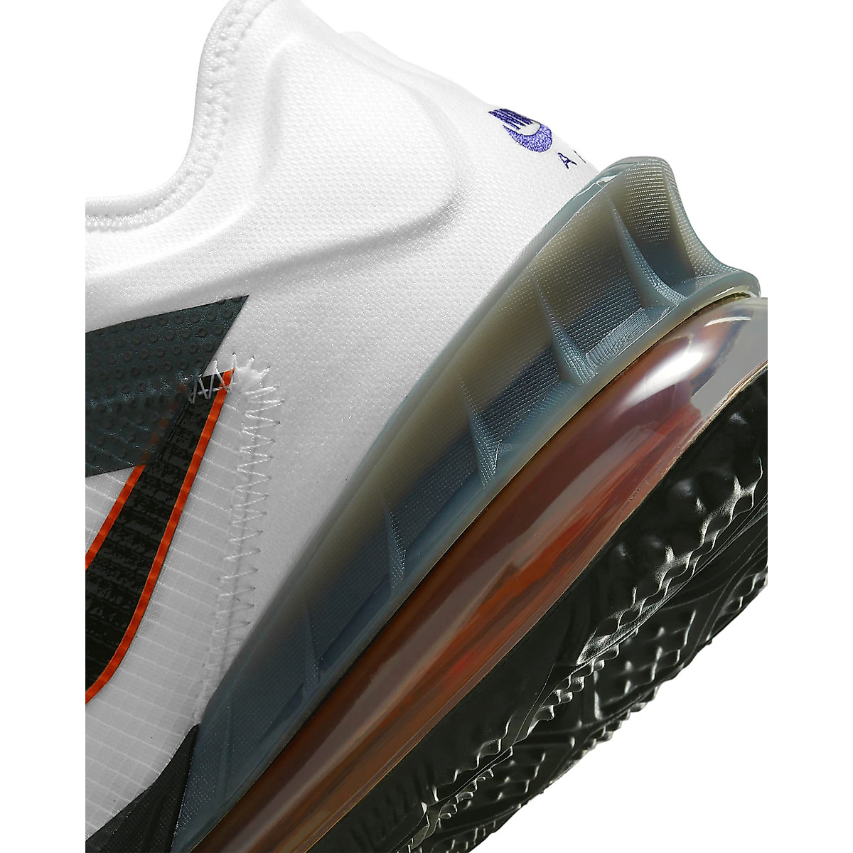 Nike Men's Lebron XVIII Low Greedy White/Black-Iron Grey-Volt (CV7562 100) - 8.5