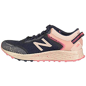New Balance Women's Fresh Foam Arishi Trail V1 Running Shoe, Saturn Pink/Guava, 9