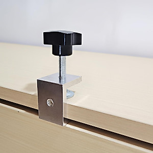 TKGKHK 4 Pack Heavy Duty Universal C-Clamp,Sturdy Quick Release U Clip,Desktop Mount Holder Stand,Base Stand Mounting Accessory