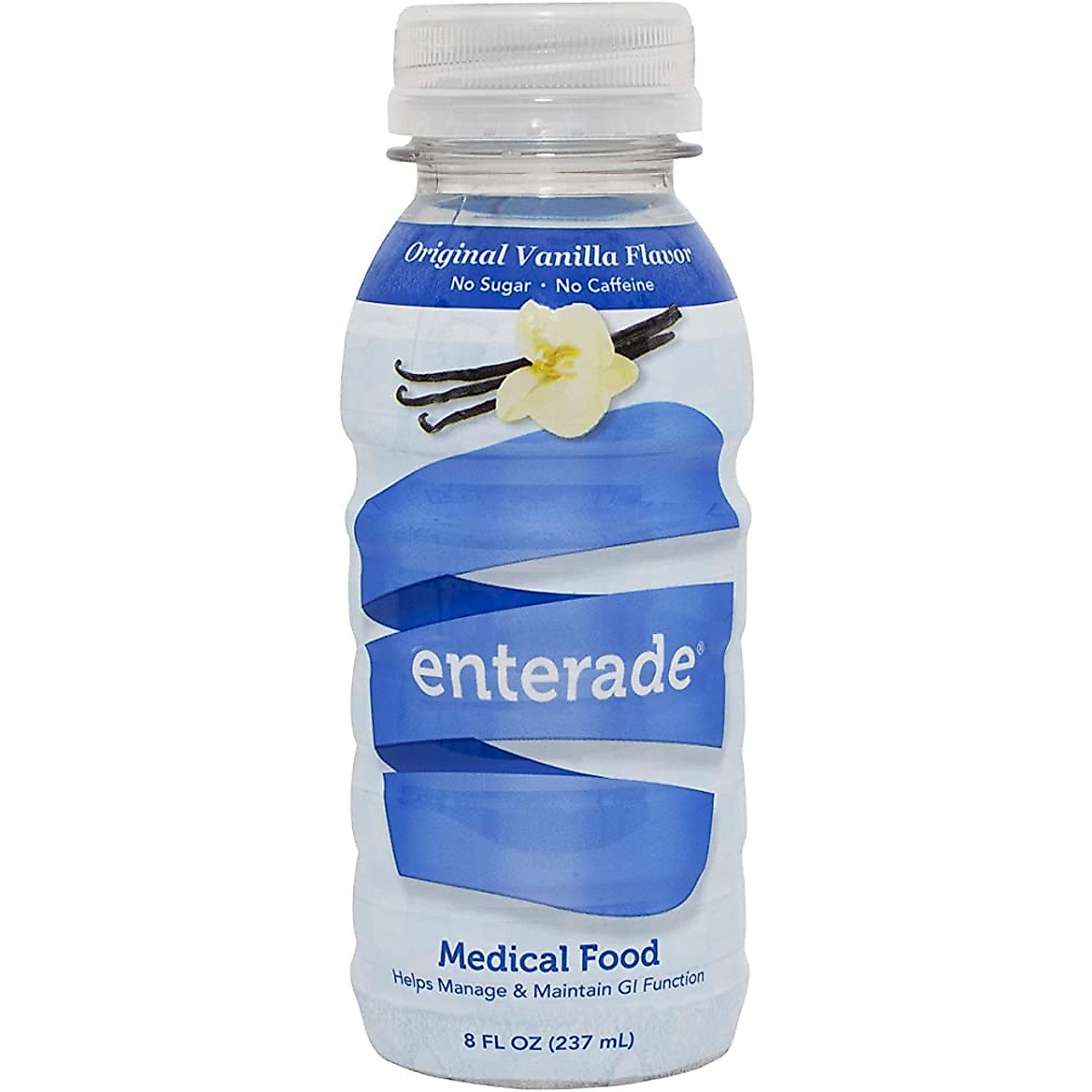 enterade AO 24 Bottles Orange and Vanilla Bundle, Specially Formulated to Reduce Treatment GI Side Effects, 8oz Orange (1 Pack of 12) + 8oz Vanilla (1 Pack of 12)