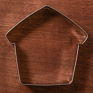 LILIAO Dog House Cookie Cutter, 3.7 inch, Stainless Steel