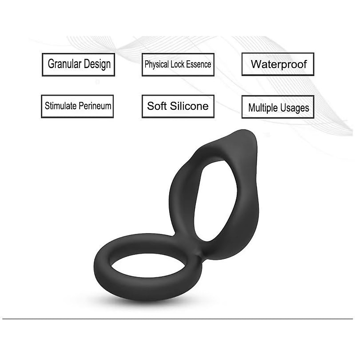 Newly Cock Penis Rings for Men Couples Sex Toy Cock RingPenis Rings Soft Silicone Toy for Couples Penis Rings for Men Sexual Wellness Sunglasses JH288