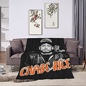 LeroyLCarter Chase Singer Rice Throw Blanket Flannel Printed Super Soft Blanket Full Size Bed for Sleepers Sofa Bed 50"x40"