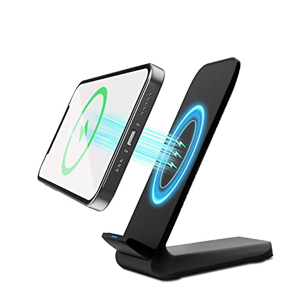 Fast Wireless Charger COVIXXIO 10W Wireless Charging Stand Compatible with iPhone 14 13 12 11 Pro XR XS 8 Plus Galaxy S20 S10 Note 20 10 Google LG and Other Cell Phones