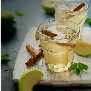 Cristar Lisboa Rocks Glasses, Set Of 4 Classic Everyday Drinking Glasses, 12oz Cups For Kitchen, Dishwasher-Safe, Lead-Free, Ideal For Water, Juice, Whiskey, And Cocktails. Made In Columbia., Clear