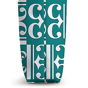 Alto Clef / Tenor Clef / C Clef Design Viola Players - Teal Tote Bag