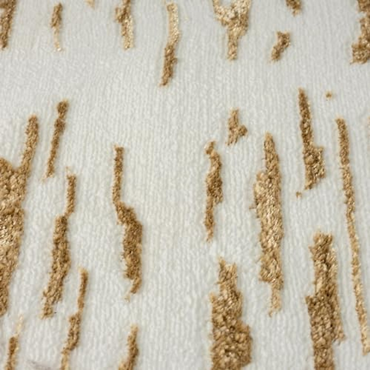 LUXE WEAVERS Artistic Textured Metallic Area Rug,Gold,8'X10'