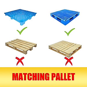 Xilin Pallet Truck,Manual Pallet Jack High Lift Truck Hand Scissor Pallet Truck 45" Lx21“W 2200lbs Capacity 3.3" Lowered 31.5 Lift Height for Open Bottom Pallet