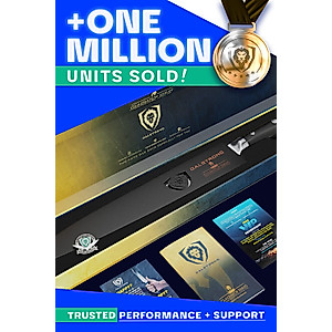 Dalstrong Shadow Black Series Yanagiba Sushi Knife 10.5" Bundled with Gladiator Series Yanagiba Sushi & Slicing Knife 10.5" - NSF Certified