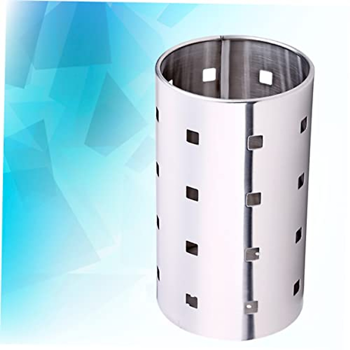 CIYODO Storage Set Organizer Holder Cooking Tool Organizer Countertop Storage Flatware Holder Stainless Steel Canister