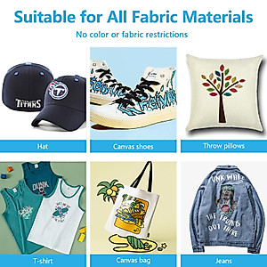 Jecqbor DTF Transfer Film Paper PET Heat Transfer Paper A4 (30sheet), Double-Sided Glossy Clear Pretreat DTF Film for DTF Epson Inkjet Printer, Direct Print On T-Shirts Textile (8.3" x 11.7")