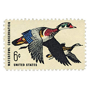 Mailbox Notecards: 20 postcards featuring stamps from the Smithsonian's National Postal Museum (Novelty Mailbox Stationery Card Set, Snail Mail Lover Gift)