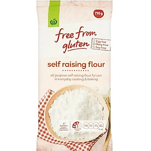 Woolworths Free From Gluten Self Raising Flour 750g - Free From Self Raising Flour is all purpose self raising flour for use in everyday cooking and baking.