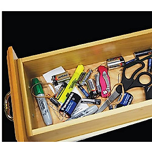 Storacell SL18650ORG by Powerpax SlimLine 18650 Battery Caddy, Orange, Holds 4 Batteries (Not Included)