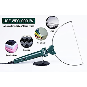 WINONS Foam Cutter, WFC-0001W Hot Wire Foam Cutter Electric Styrofoam Cutter Tool with Foam Marker, Replacement Wire and Safety Stand