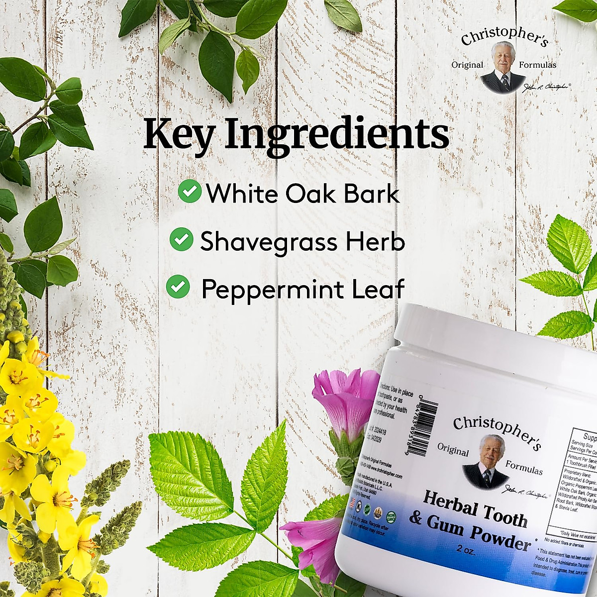 Christopher's Original Formulas Herbal Tooth and Gum Powder